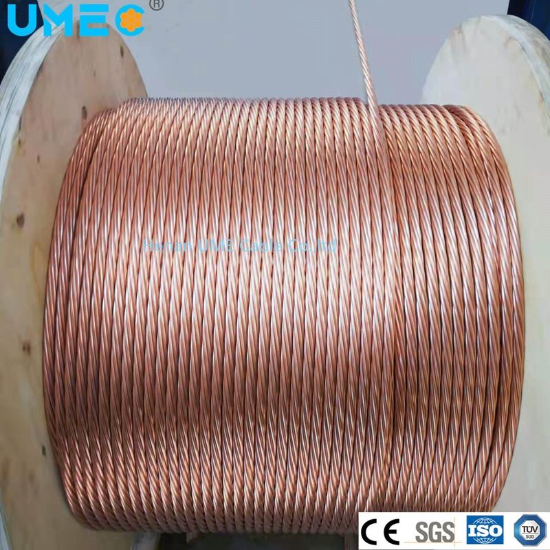8.0mm Copper Conductor Bare Copper Earthing Cable for Stable Grounding ...