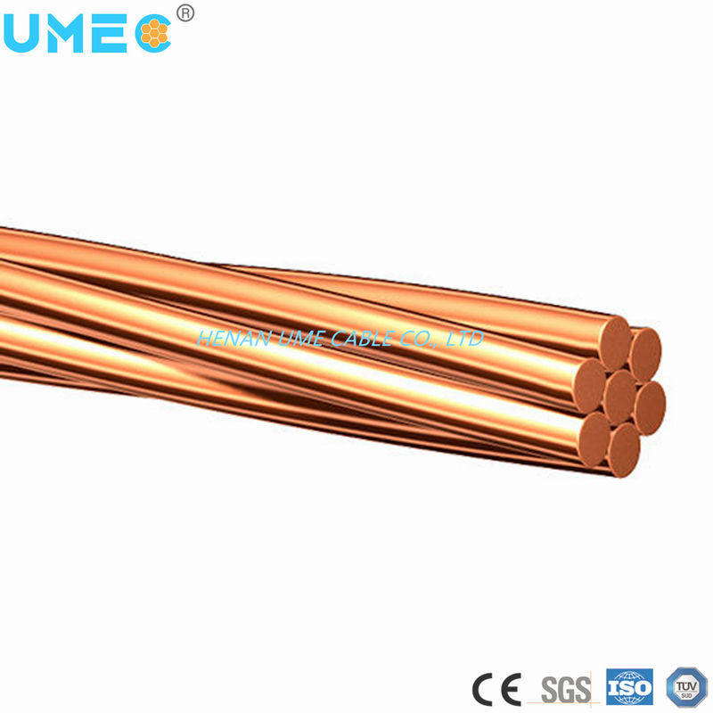 Customer Specified Bare Conductor Hard Drawn Copper Wire for Customized ...
