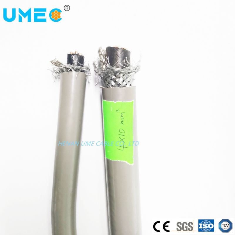 PVC Sheath Braided Power Cable 4X4mm2 4X10mm2 0 6/1 Kv Voymvkas for ...
