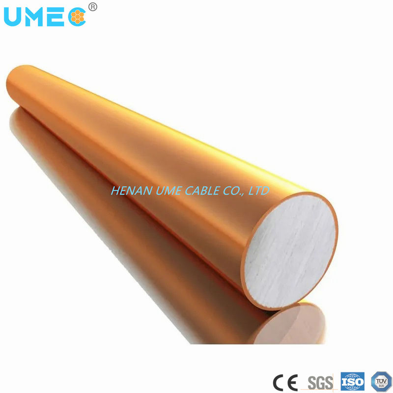 Round Wire Copper Clad Steel Wire for High Conductivity Overhead ...