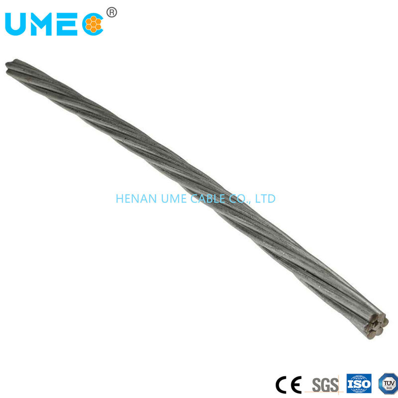 Bare Steel Wire BS183 ASTM A475 for Round Wire Steel Material No Sheath ...