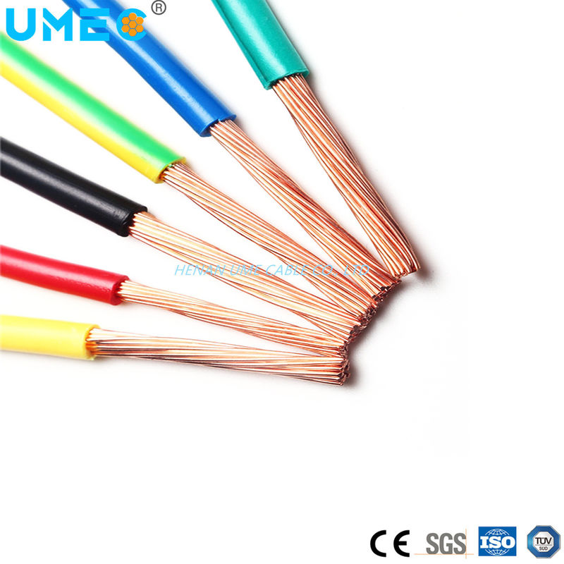 Installation House Building Copper Conductor PVC Electrical Wire 4/6 ...