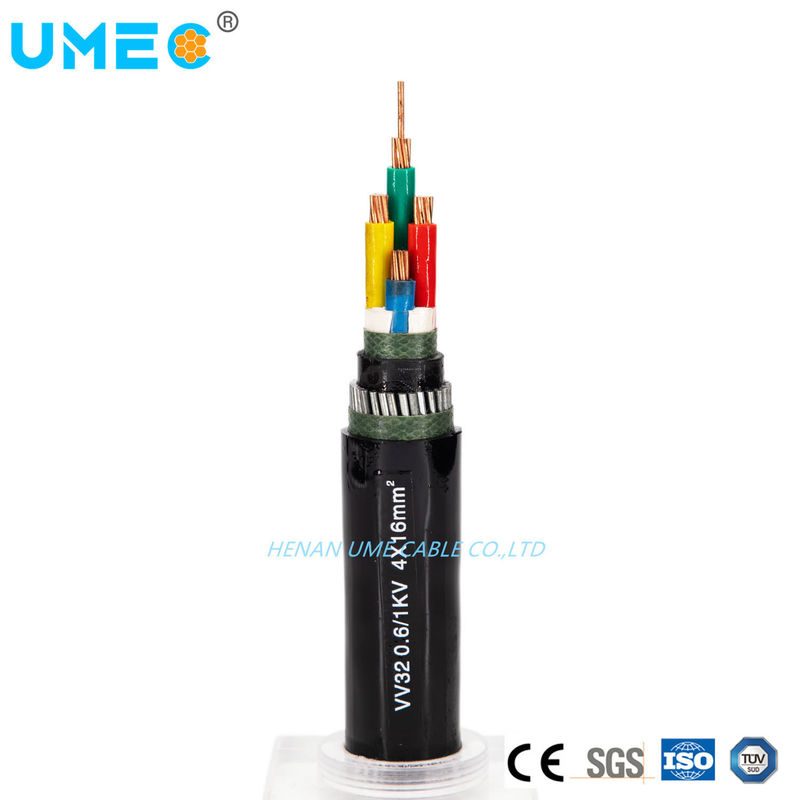 Overhead Insulated 8.7/10kv Three Cores Al/Cu XLPE/PVC Armoured Power ...