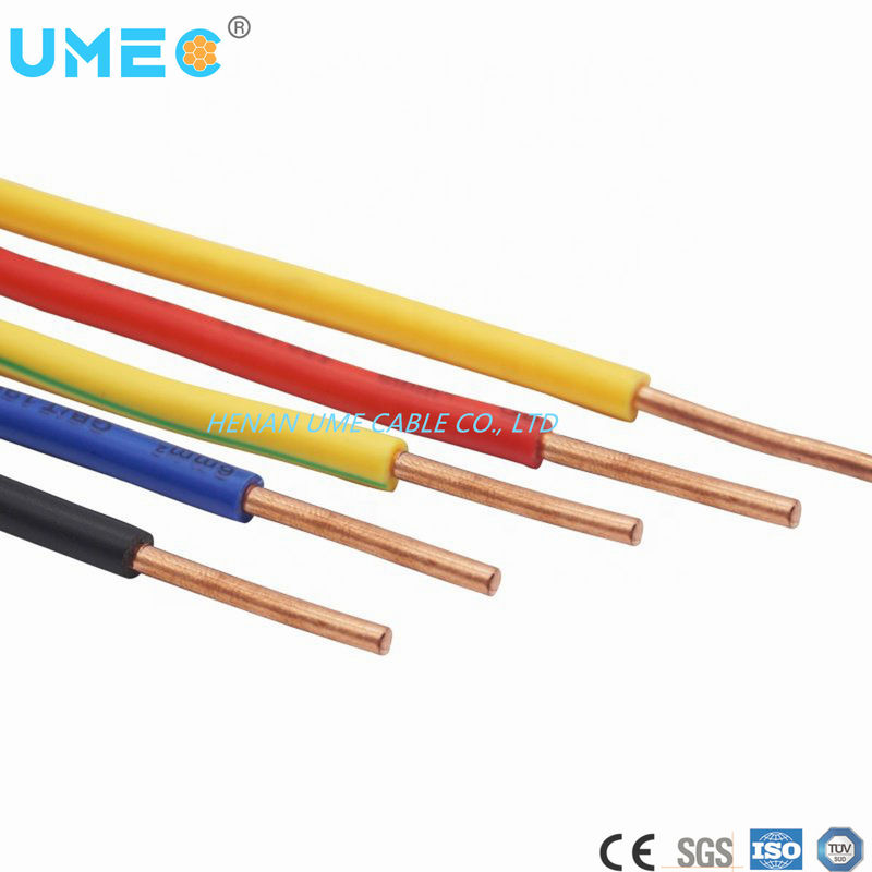 Building Householding H07V-U Wire PVC Insulated Solid Conductor Single ...