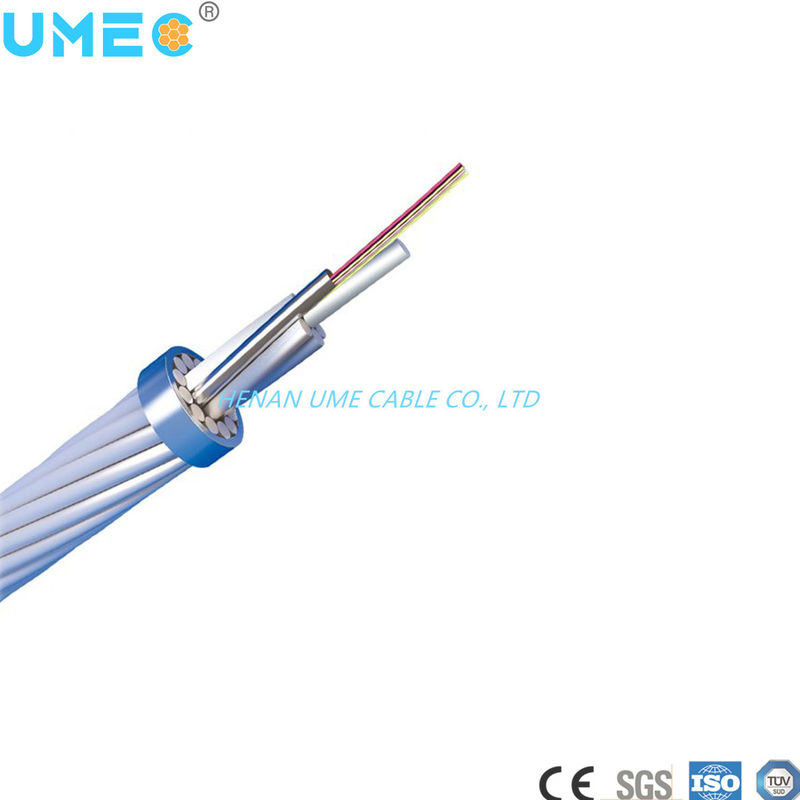 Round Wire Material Overhead Line Optical Ground Wire OPGW Cable for ...