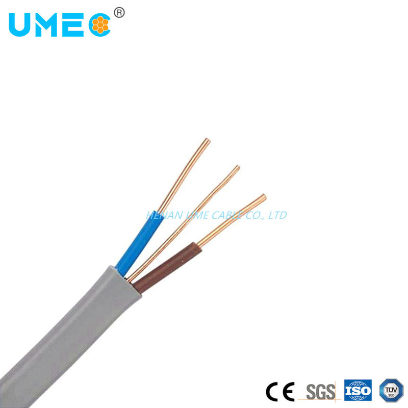 BVVB Blvvb 2.5mm2 Flat Twin and Earth Copper Conductor TPS Cable for Solid Conductor Type