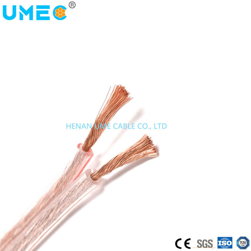 Flexible Conductor 2 Cores White PVC Insulation Building Electrical ...