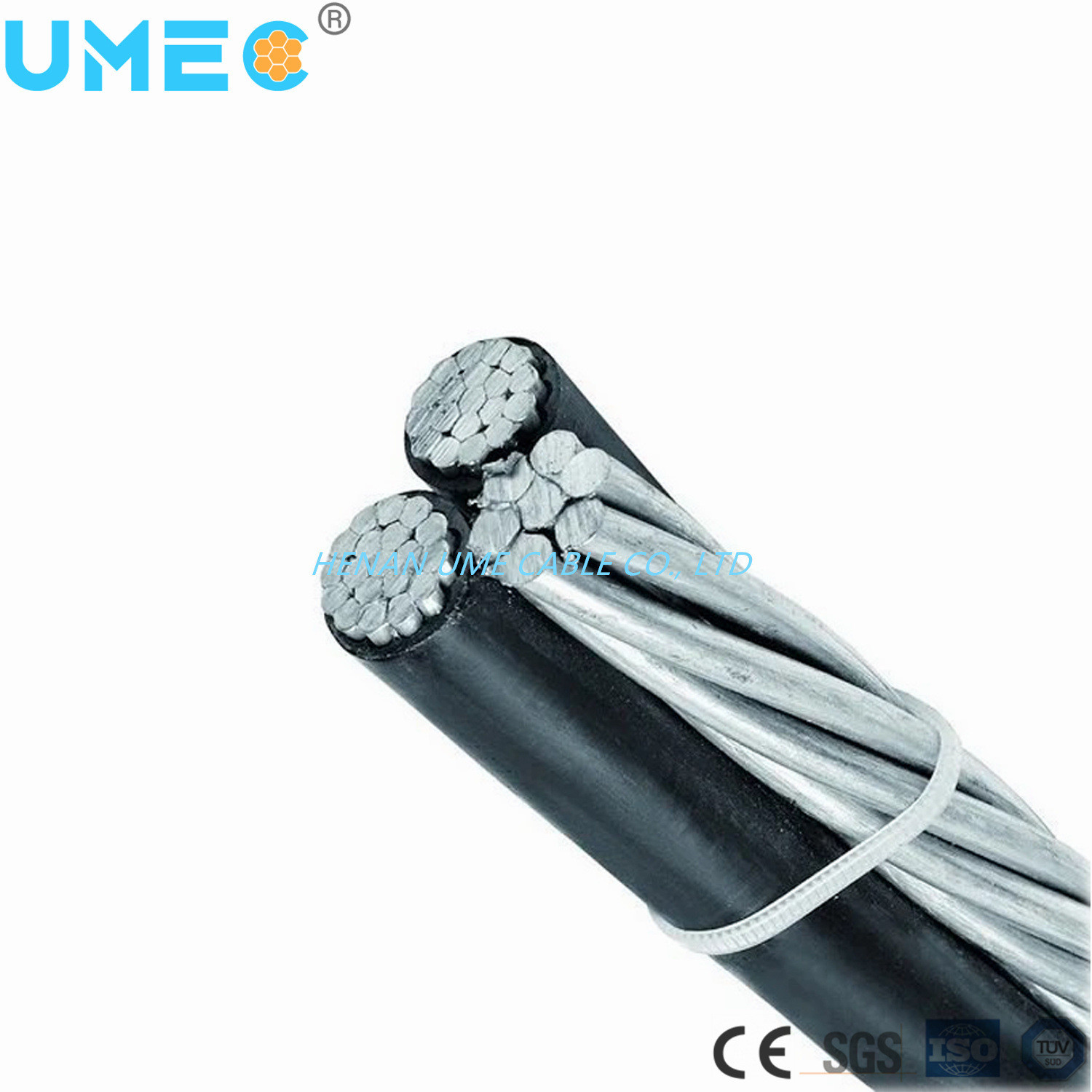 Aluminum Conductor XLPE Insulated Triplex Service Drop Cable for ...