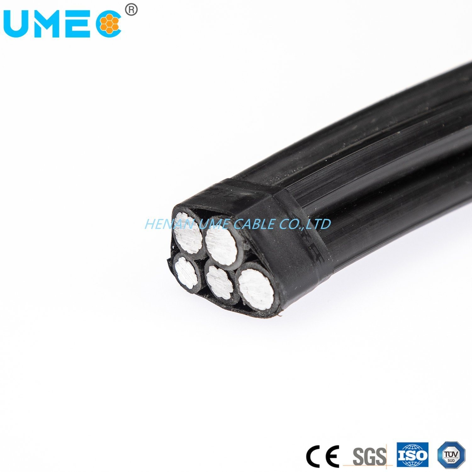 XLPE Insulated 2X16 ND25mm2 2X35 16mm2 Aluminum Conductor Caai Cable ...