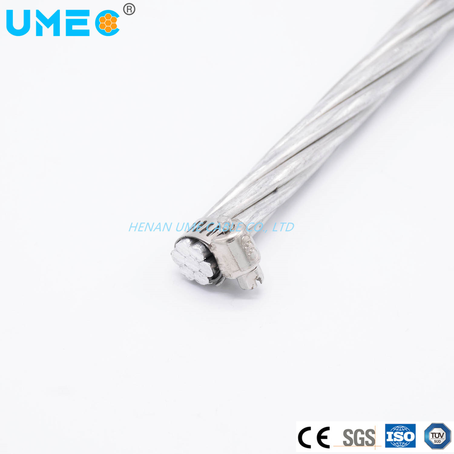 Transmission Line Bare All Aluminum Conductor 2/0AWG 7/3.50mm AAC Cable ...