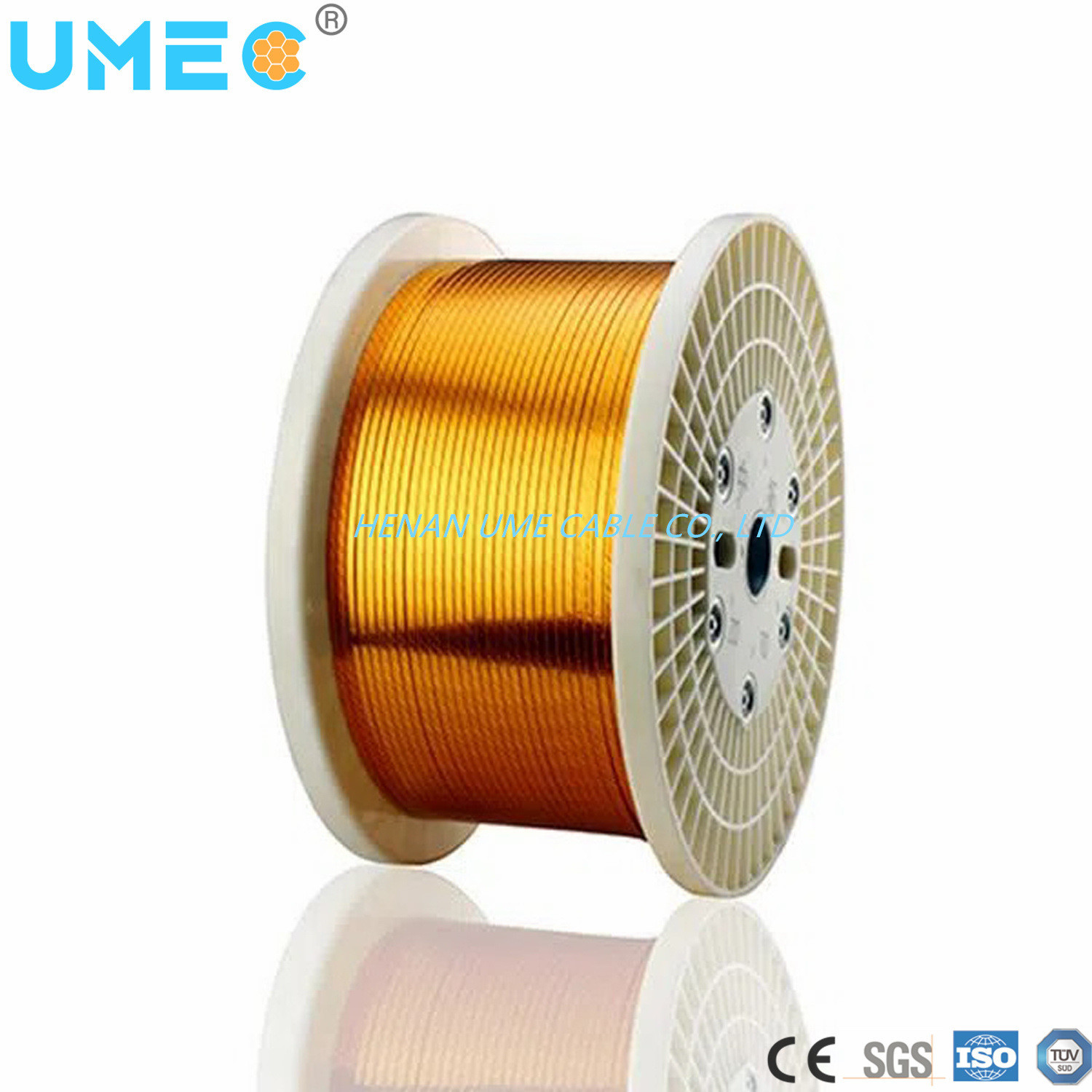 Bare Copper Wire Polyimide Film Wrapped For High Temperature Applications