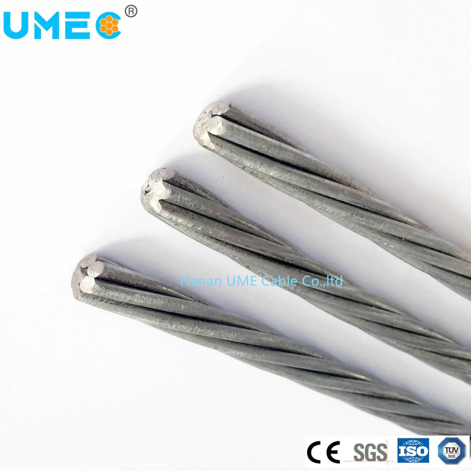 Bare Galvanized Steel Wire Astm A475 Ehs Cable 17 Stay Wire 516 Prime 3088