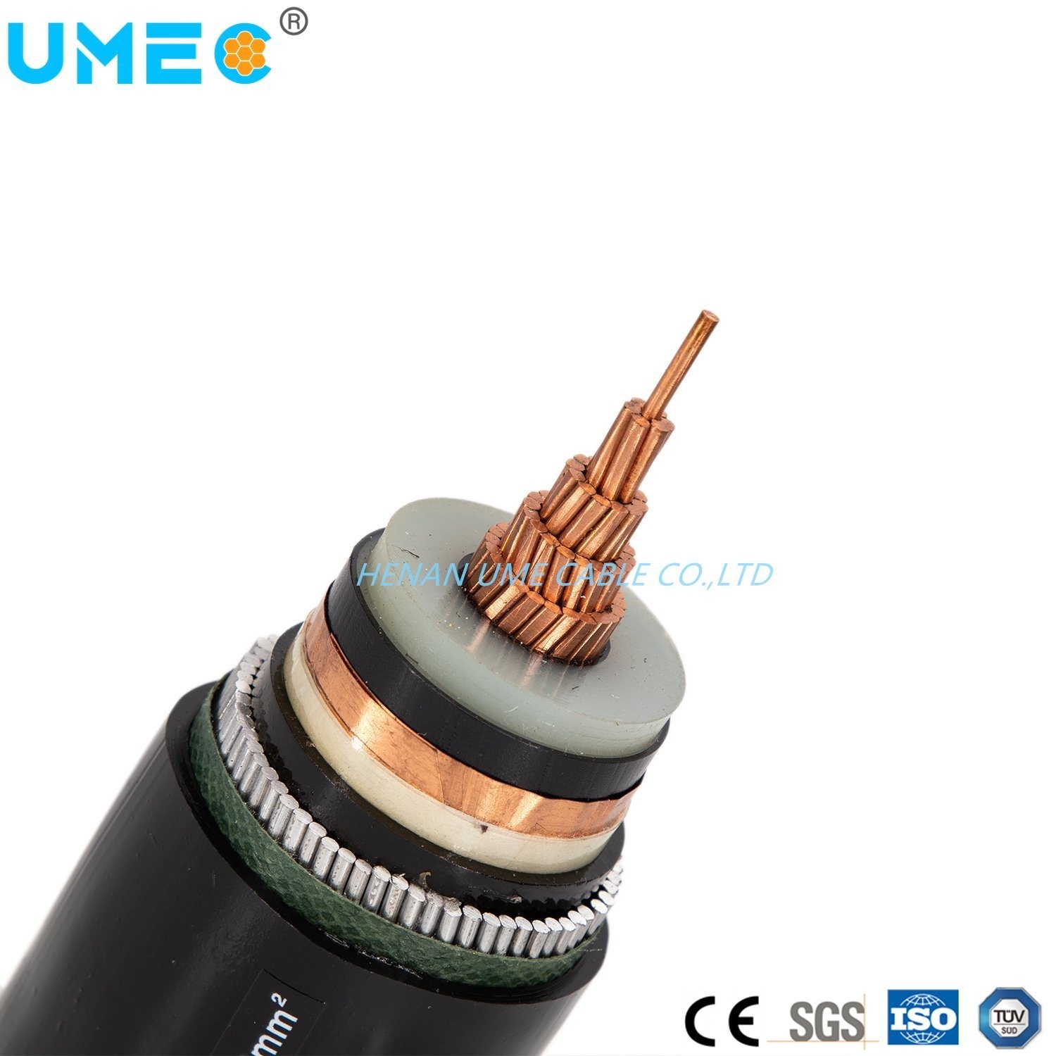 Customer Specified Distribution Transmission Line 11kv Swa 50 Sq mm ...