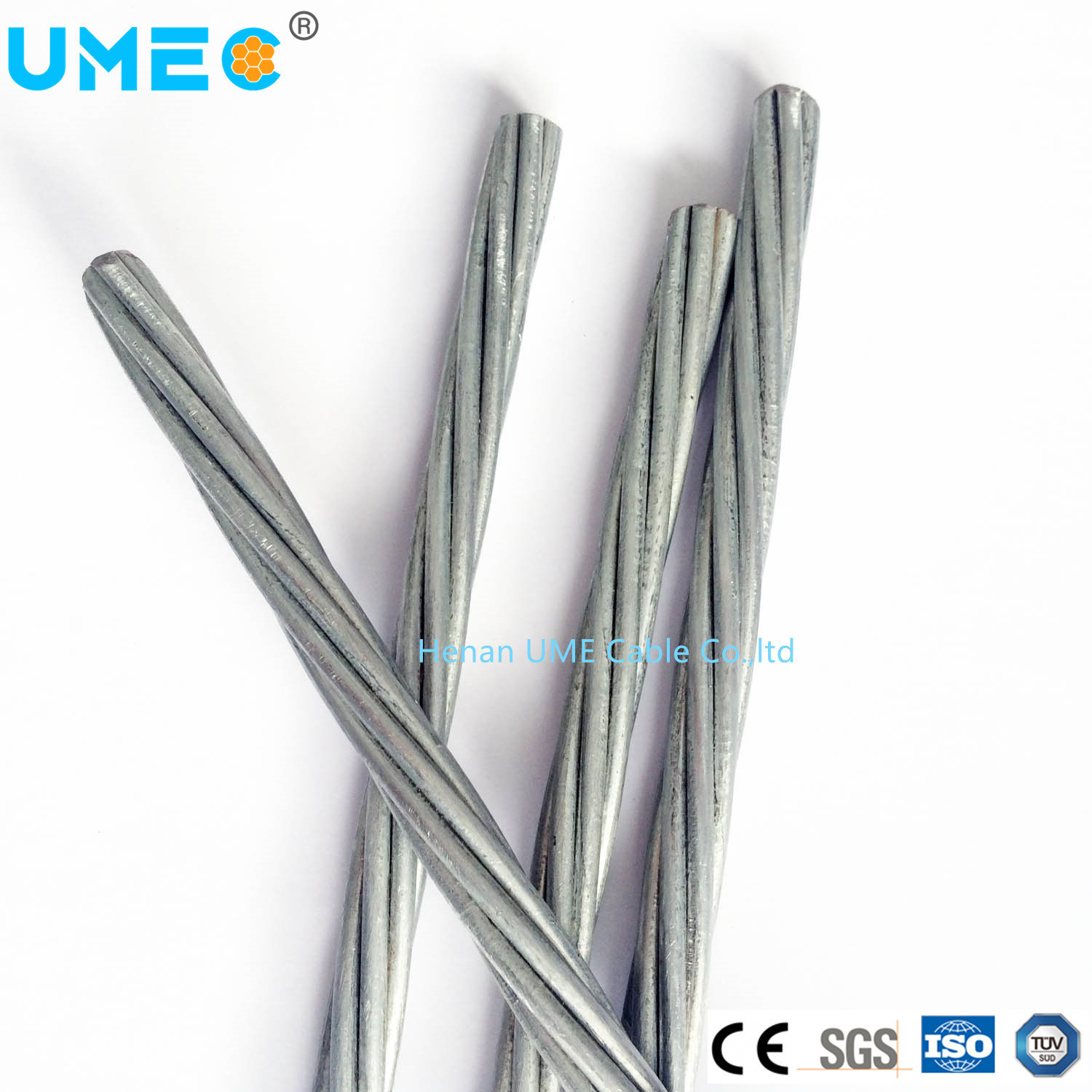 Towers Galvanized Steel Wire Strand/Stay Wire/Guy Wire for Overhead ...