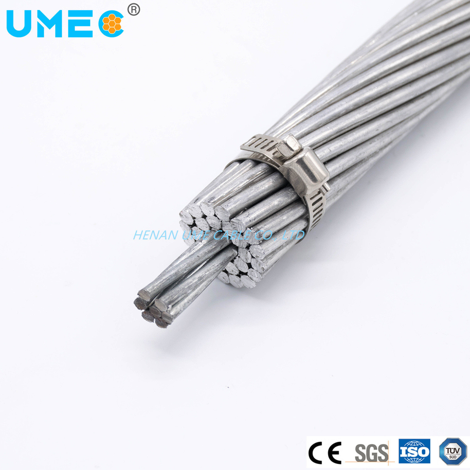 Overhead Ground/Messenger Wire Aluminum Clad Steel Strand Acs Conductor ...