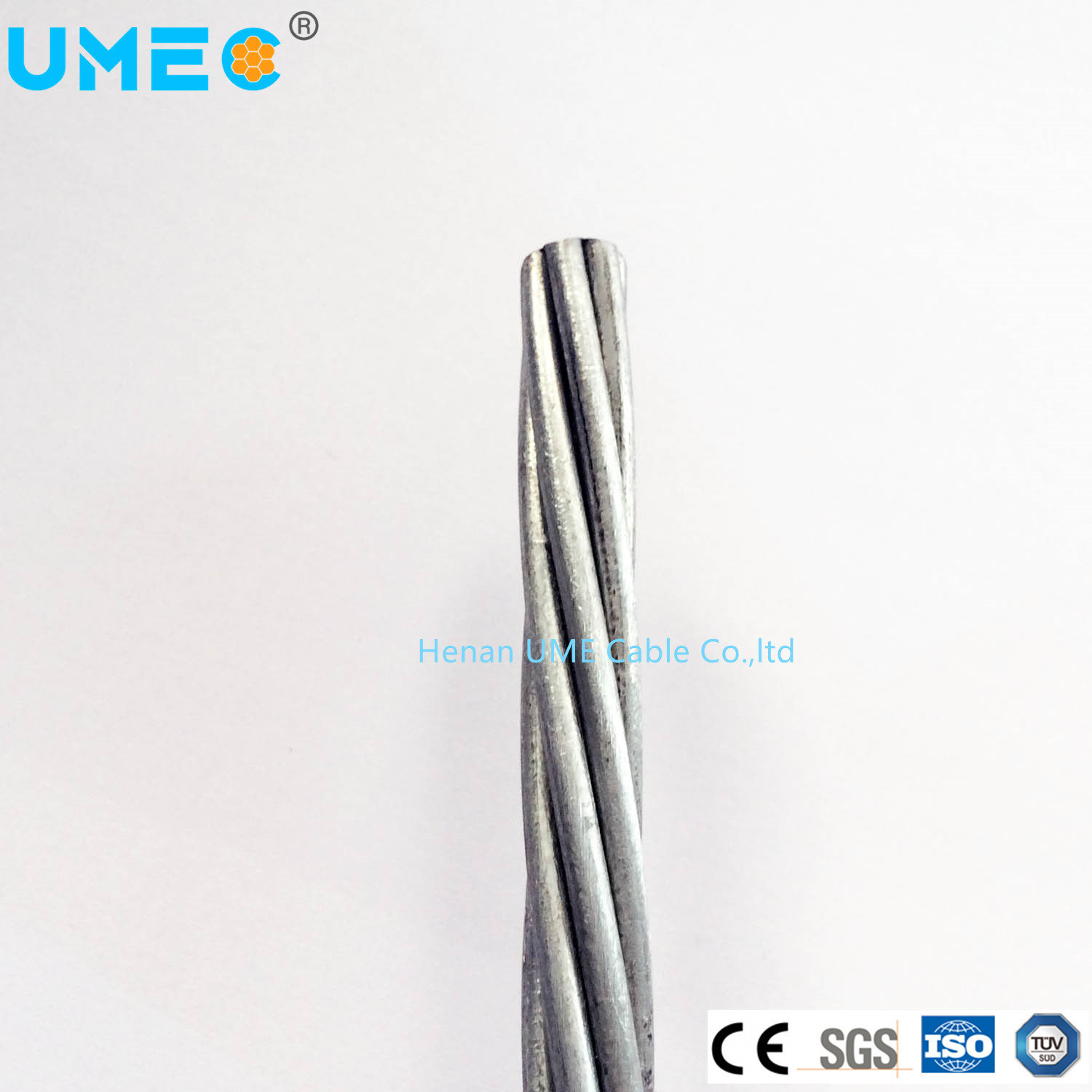 Electrical Steel Wire 15.2mmx7 Wires Stranded Galvanized Steel Cables ...