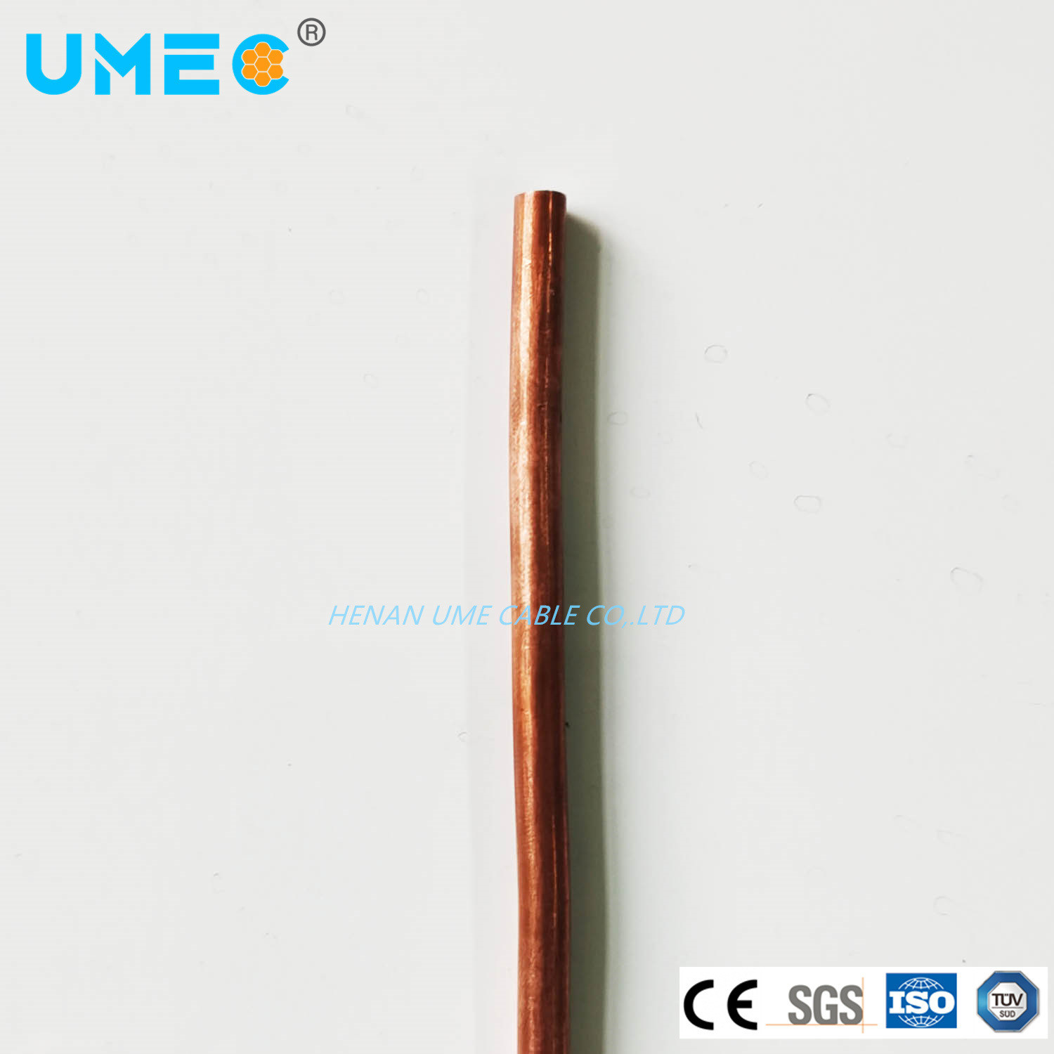 40%Iacs Electrical Copper Plated Steel CCS Composite Conductor For ...
