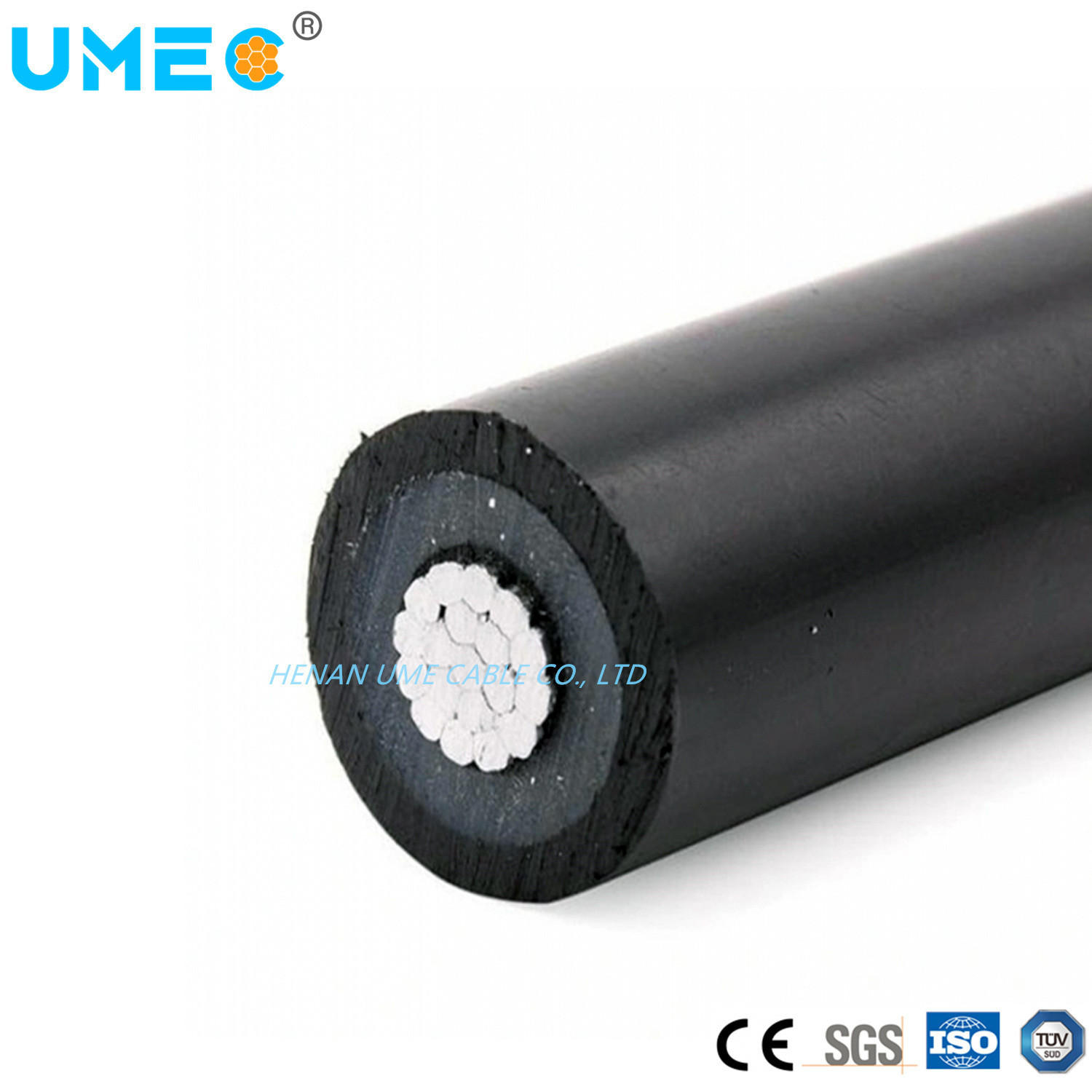 XLPE Insulated Unarmoured PVC Sheath Cable for Overhead Power Transmission