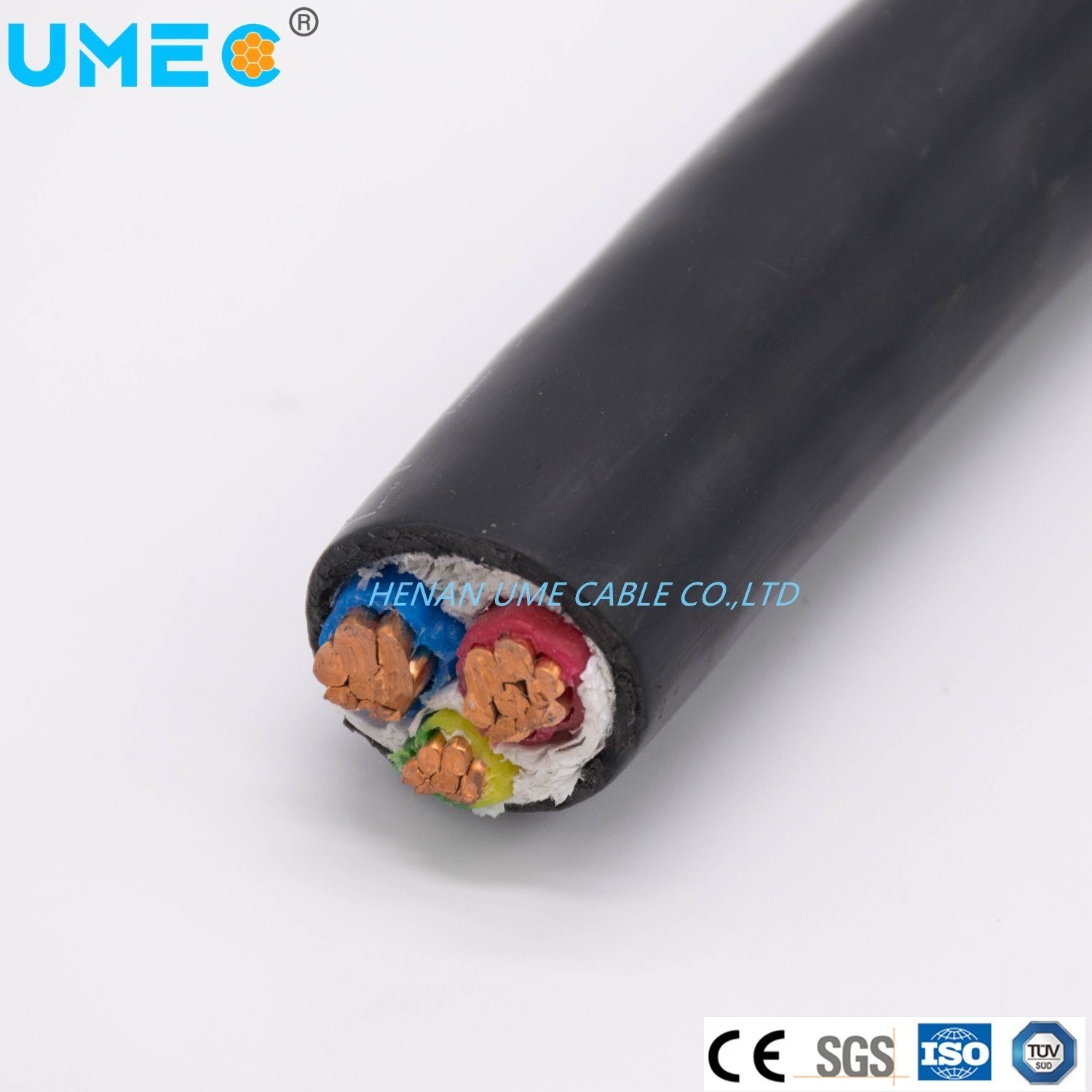 16mm2 35mm2 Aluminum Copper Conductor Medium Voltage Armoured PVC/XLPE ...