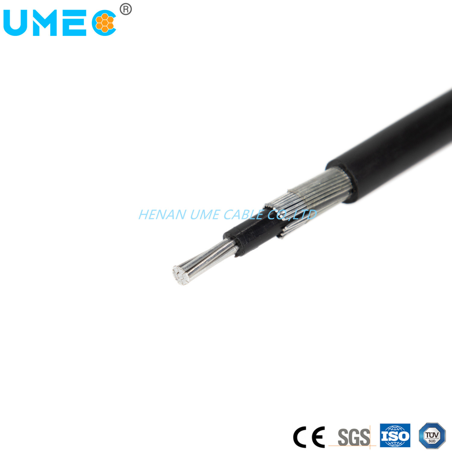 Insulated PVC Sheath Single-Core / Multi-Core Concentric Cable