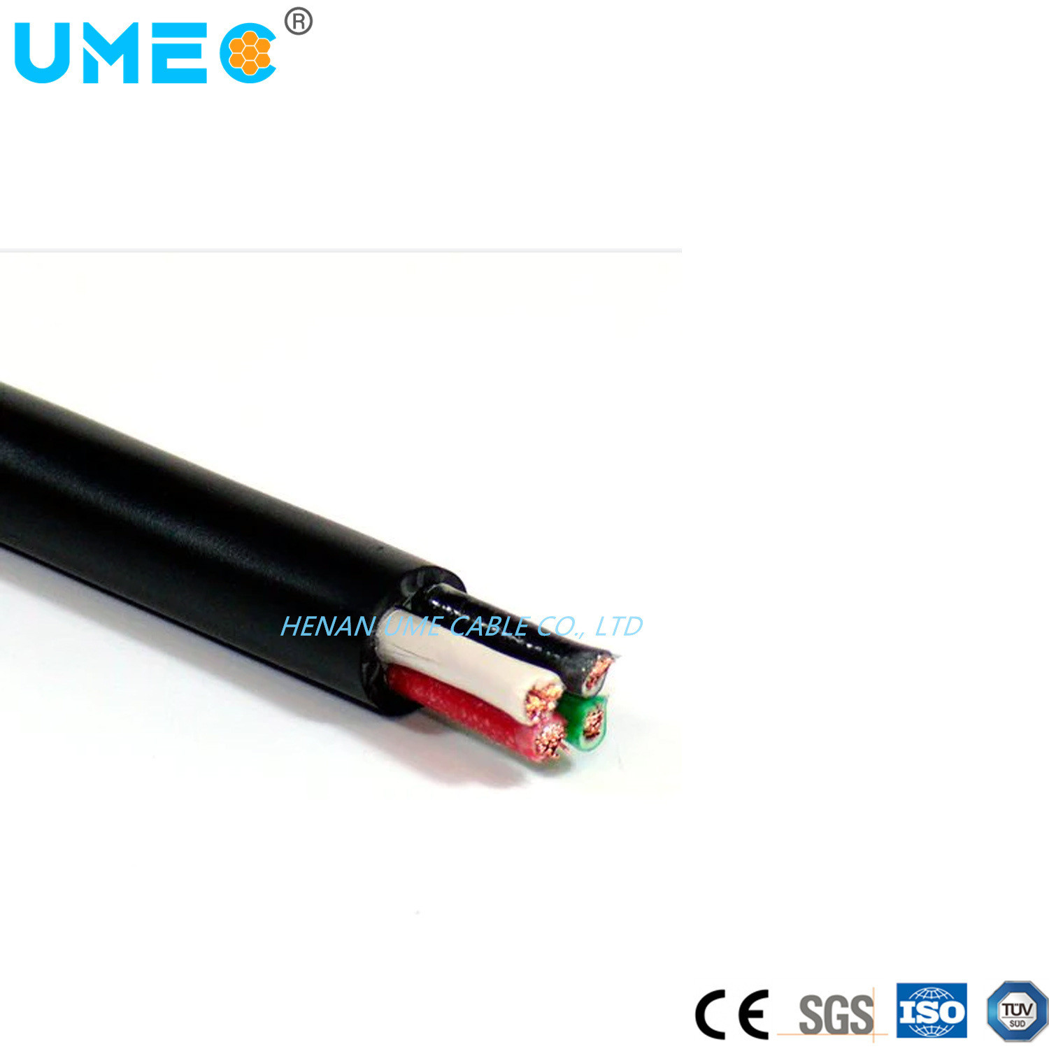 Customer Specified 600V Electrical Wires Nylon Sheath PVC Sheath Copper ...
